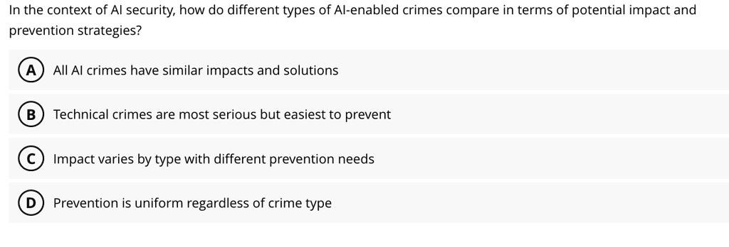 in the context of ai security how do different types of ai enabled ...