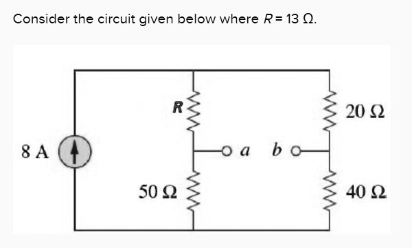 SOLVED: Determine the Thevenin equivalent at terminals a-b of the given circuit. RTh = ?Ω VTh ...
