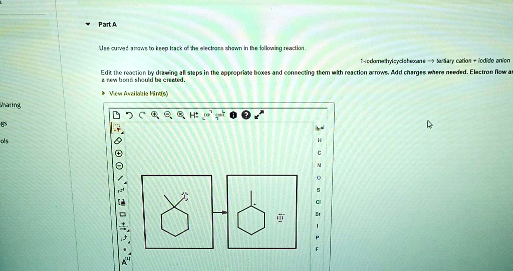 part a use curved arrows to keep track of the electrons shown in the ...