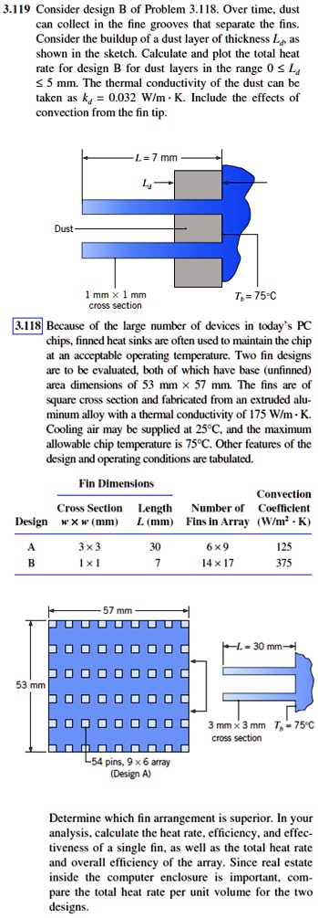 please complete 3119 3119 consider design b of problem 3118 over ...