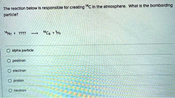 Solved The Reaction Below Is Responsible For Creatlng Ic In The Atmosphere What Is The