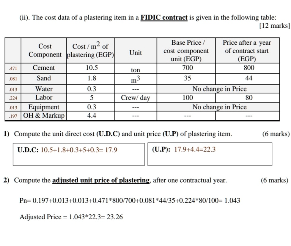 SOLVED: Texts: I want the explanation of the calculation of pn. (ii ...
