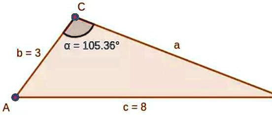 SOLVED: calcular el valor del lado faltante y de los ángulos internos ... SOLVED: calcular el valor del lado faltante y de los ángulos internos ...