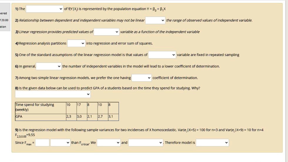 1 the of fy x is represented by the population equation y bo bx vered z0c0 2 relationship ...