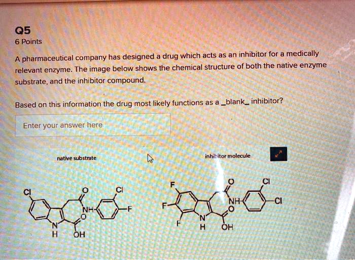 SOLVED: 05 6 Points pharmaceutical company has designed a drug which ...