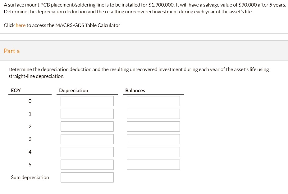 SOLVED: A surface mount PCB placement/soldering line is to be installed ...
