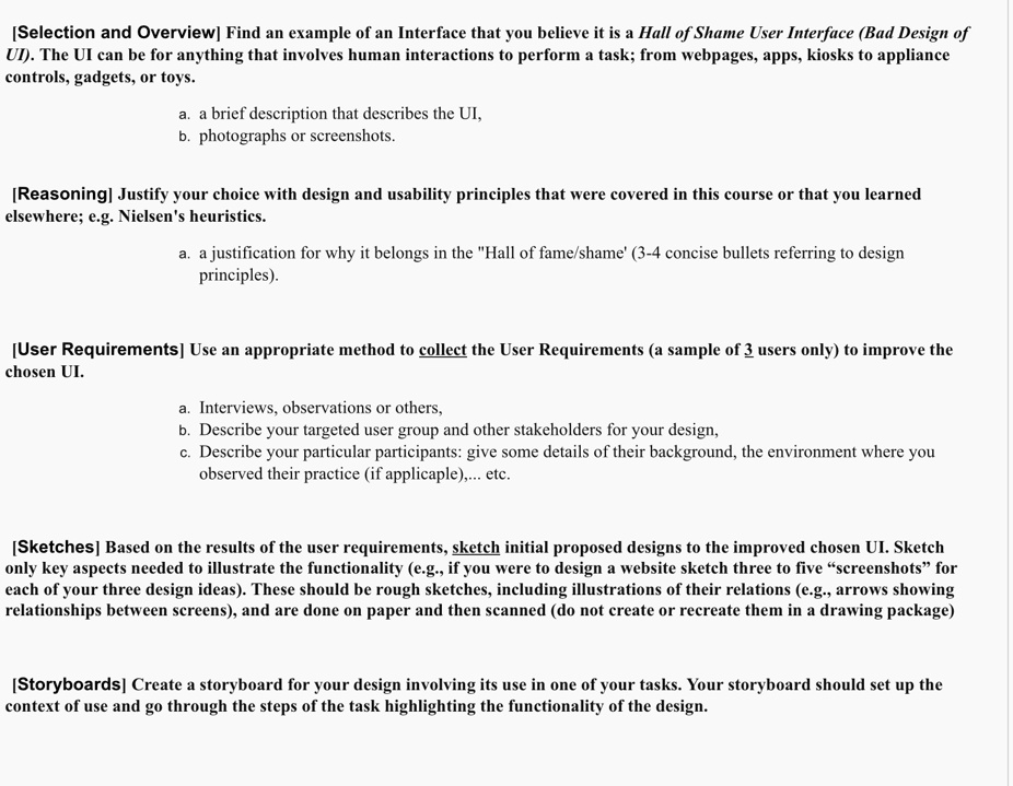 VIDEO solution: [Selection and Overview] Find an example of an ...
