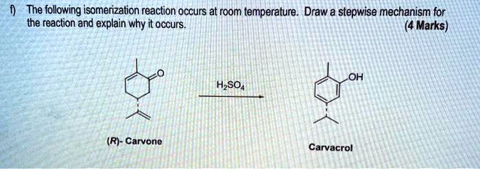 SOLVED:The following isomerization reaction occurs at room temperature ...