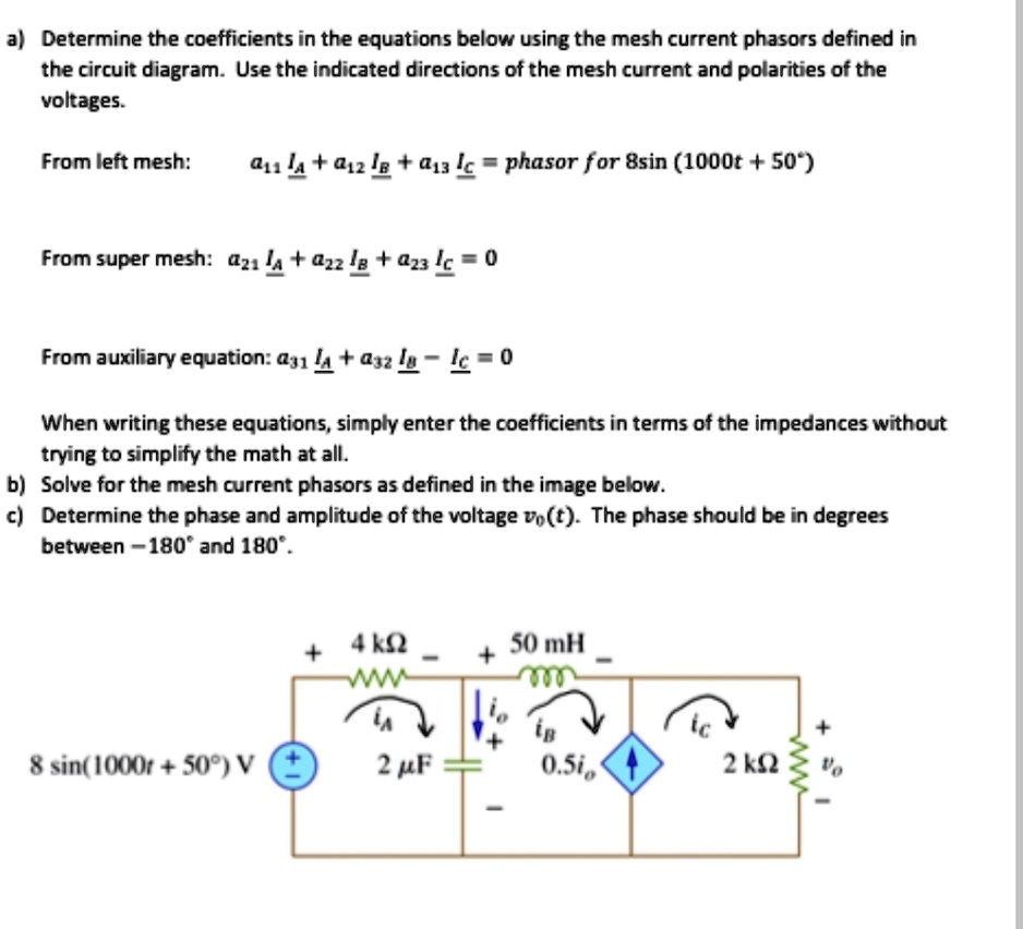 SOLVED: Determine: a11 = []; a12 = []; a13 = []; a21 = []; a22 = []; a23 = []; a31 = []; a32 ...