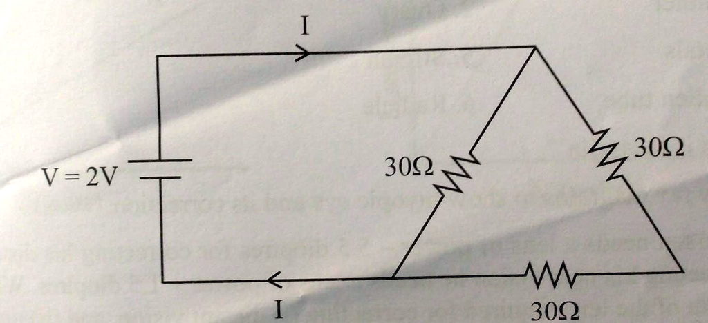 SOLVED: 'Calculate the current flowing through the circuit shown below.'