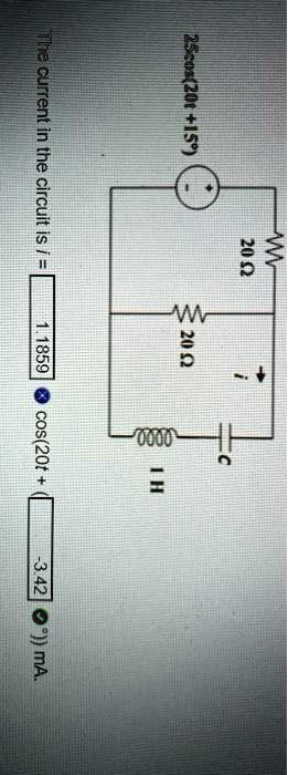 SOLVED: Problem 10.049 - Source transformation in frequency domain Using source transformation ...