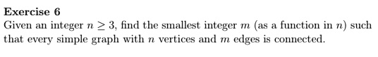 Video Solution Exercise 6 Given Integer N 23 Find The Smallest Integer M As Function N Such