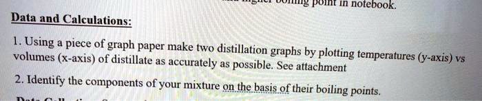 poilit in notebook dataund calculations using piece of graph paper make ...