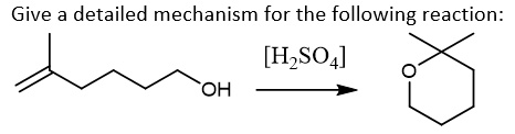 SOLVED: Give a detailed mechanism for the following reaction: H2SO4 + OH-