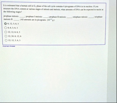 it is estimated that a human cell in g1 phase of the cell cycle ...