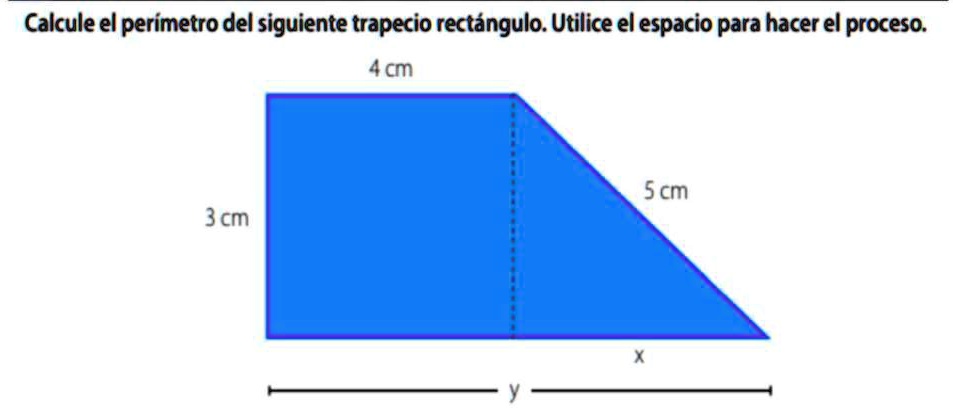 SOLVED: PORFA AYUDENME SE LOS RUEGO ES URGENTE Calcule el perímetro del ... SOLVED: PORFA AYUDENME SE LOS RUEGO ES URGENTE Calcule el perímetro del ...
