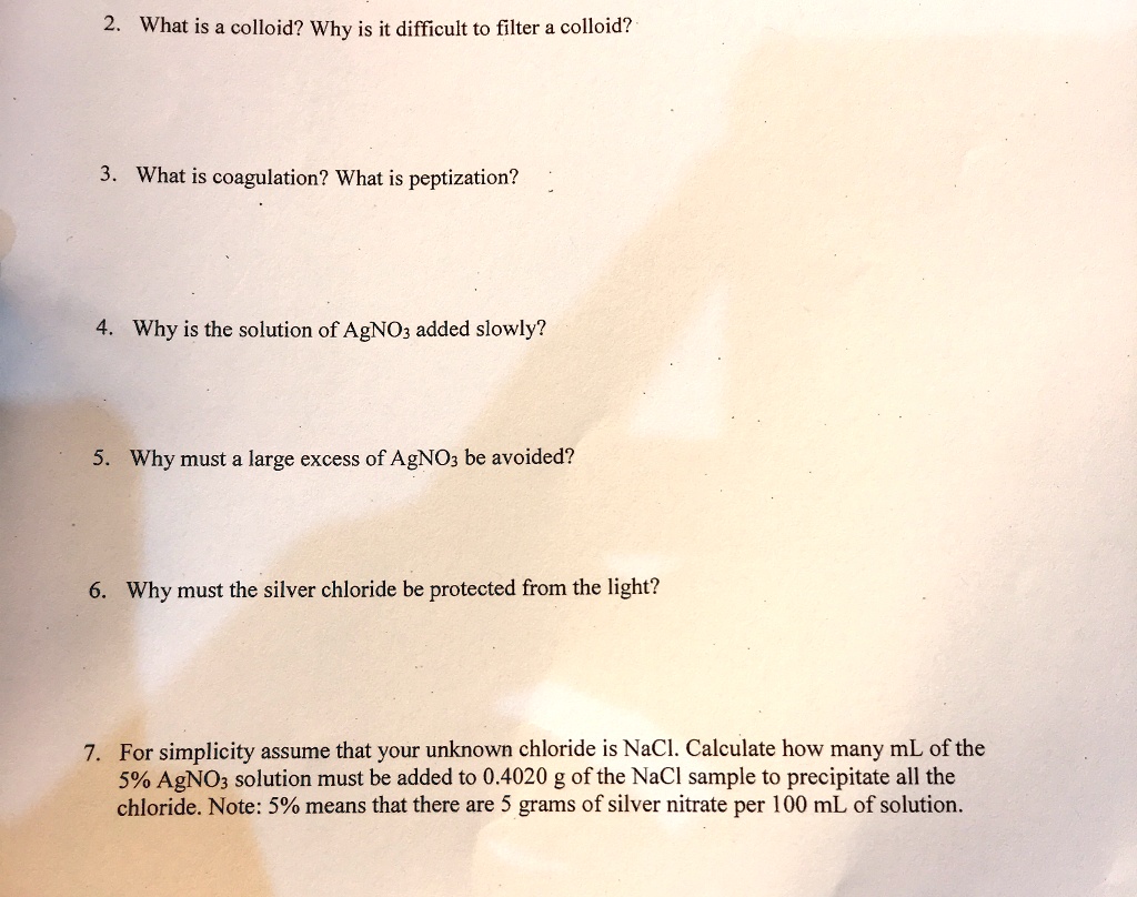 what is a colloid why is it difficult to filter colloid what is ...