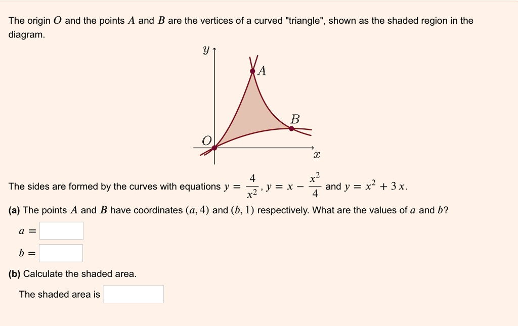 clear explanations thank you the origin 0 and the points a and b are ...