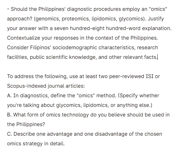 SOLVED: Please follow the instructions and kindly answer the question ...
