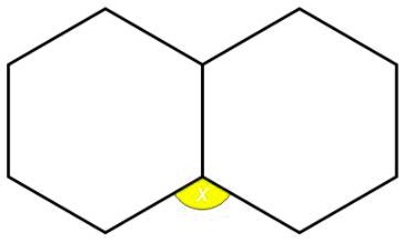 two identical regular hexagons are joined together as shown in the ...