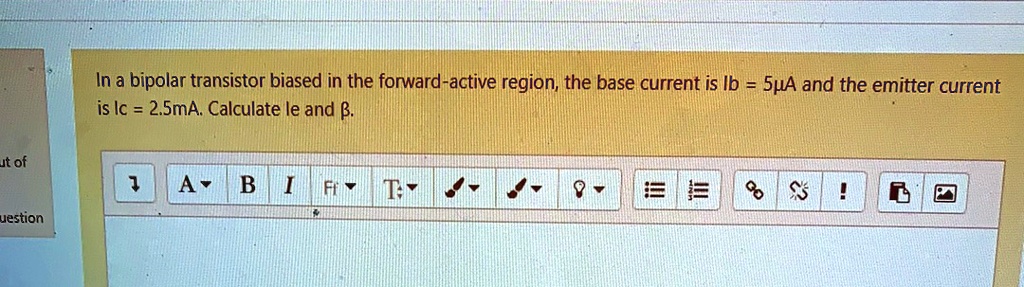 In a bipolar transistor biased in the forward-active region, the base ...