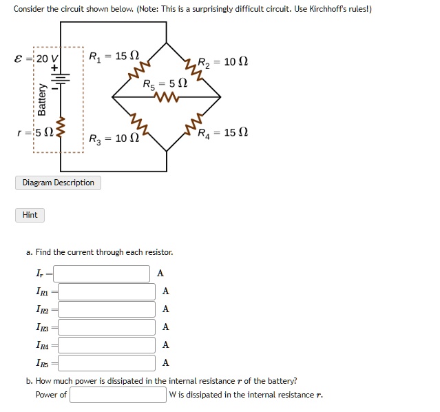 Consider the circuits shown below. Look at each circuit carefully, as ...