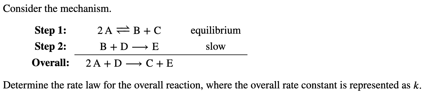 consider the mechanism begintabularccc step 1 2 mathrma ...