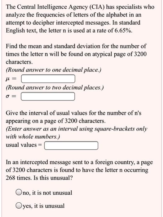 the central intelligence agency cia has specialists who analyze the ...