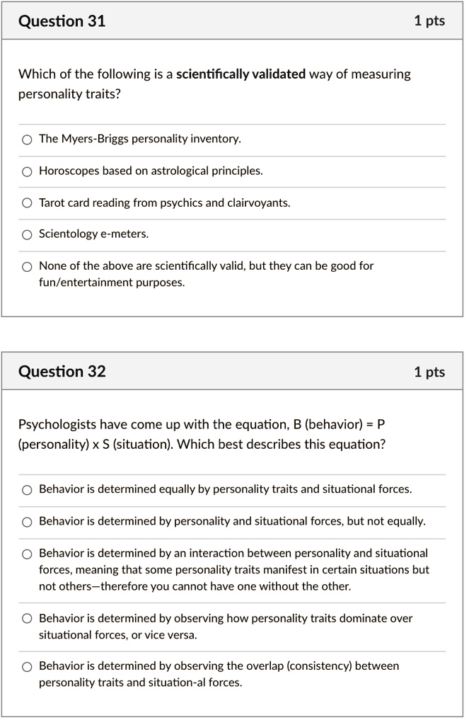 SOLVED: Which of the following is a scientifically validated way of ...