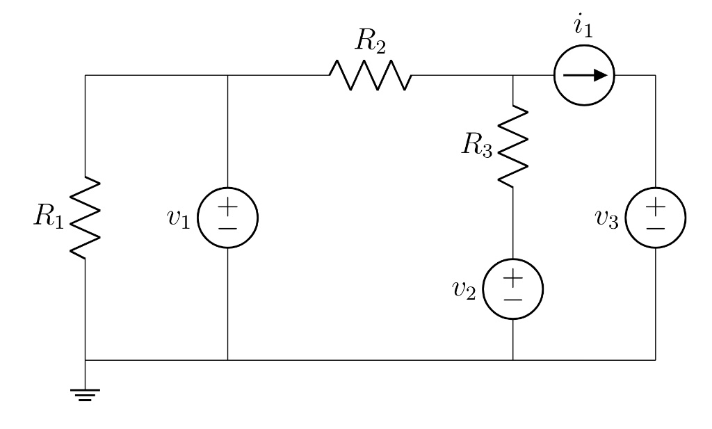 SOLVED: Draw the equivalent line diagram of the above circuit.