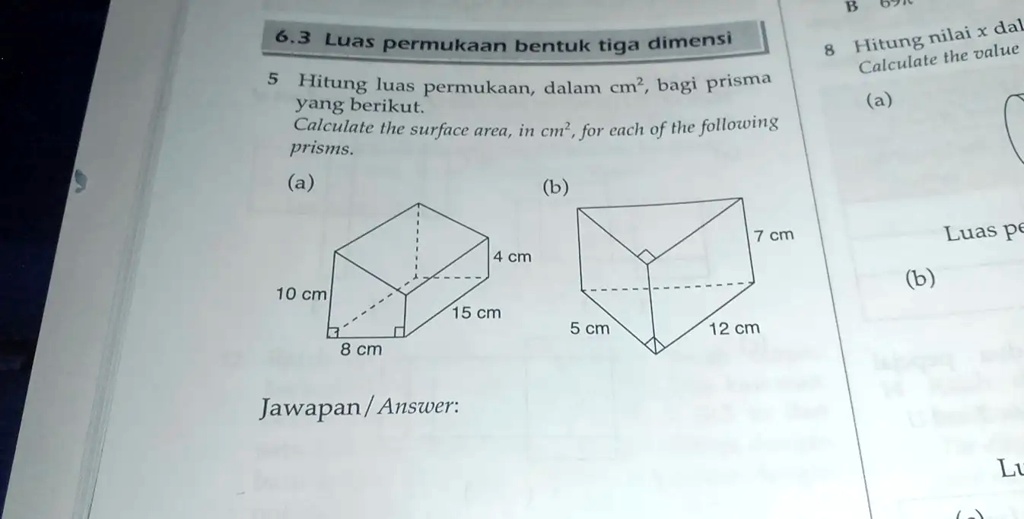 SOLVED: Titlewithtopic: Calculating the Surface Area of Three ...