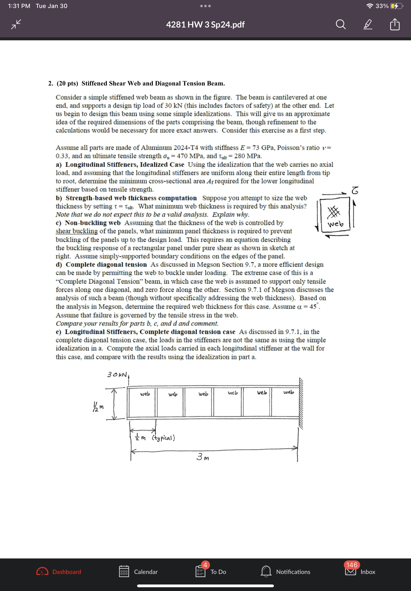 SOLVED: 1:31 PM Tue Jan 30 33 % π^k 4281 HW 3 Sp24.pdf 2. (20 pts ... SOLVED: 1:31 PM Tue Jan 30 33 % π^k 4281 HW 3 Sp24.pdf 2. (20 pts ...