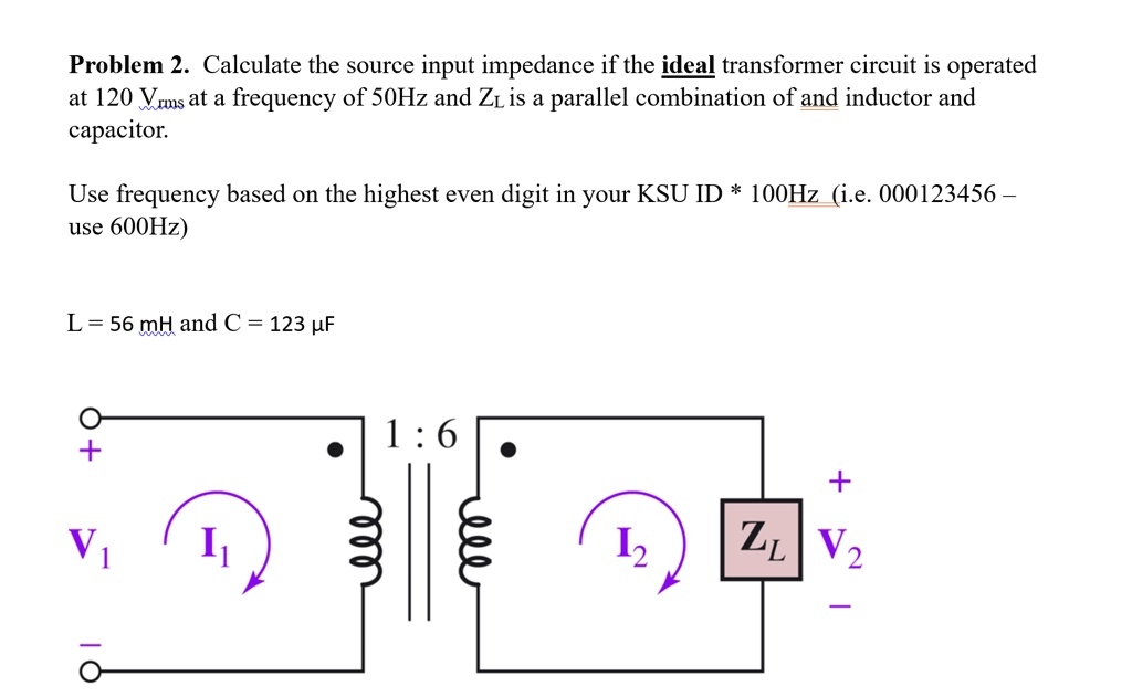 SOLVED: Please Simulation using LTspice. Problem 2. Calculate the source input impedance if the ...