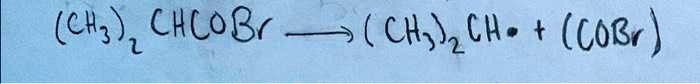 Draw the mechanism for the radical reaction. Draw the reaction ...
