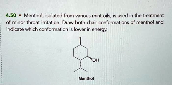 help 450 mentholisolated from various mint oilsis used in the treatment ...