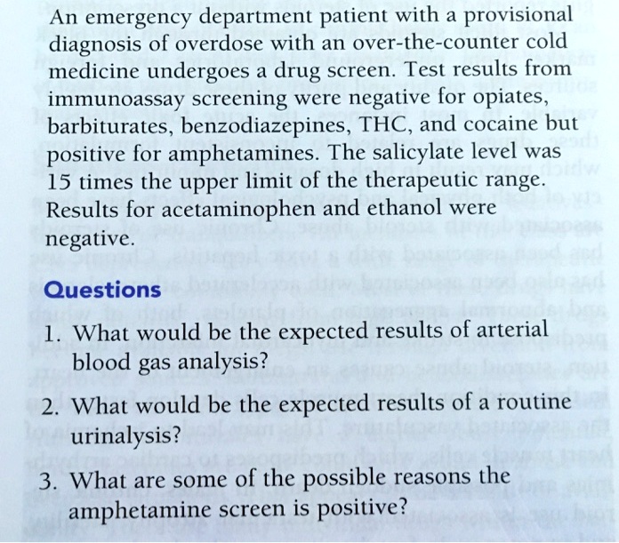 An emergency department patient with a provisional diagnosis...