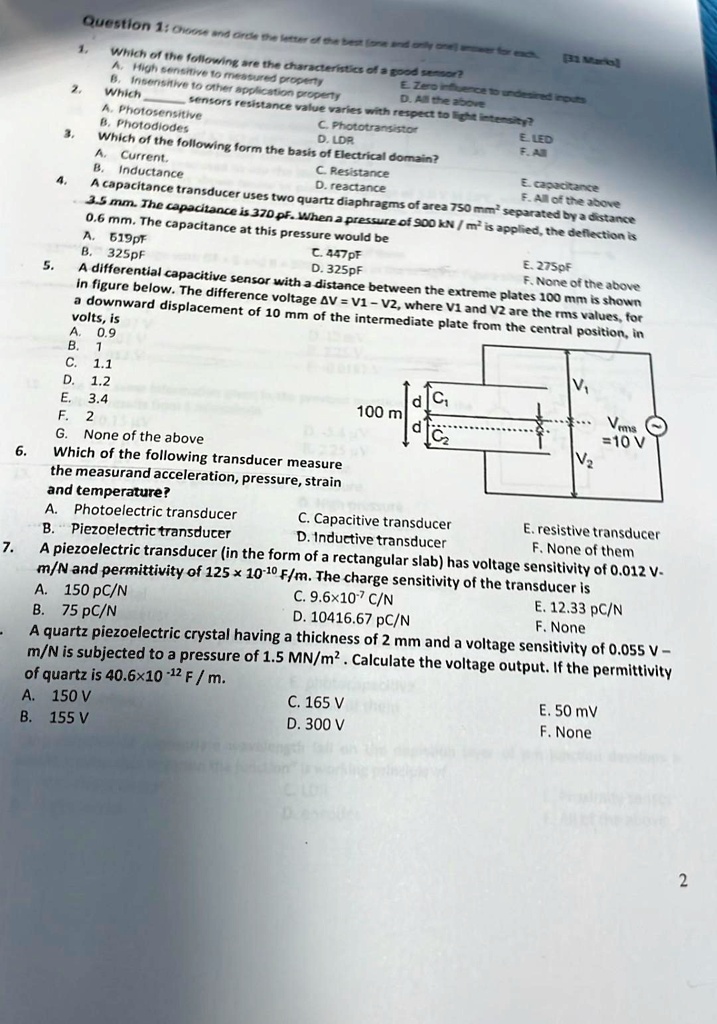 ouestion 1cisndrde which of the following are the characteristic 3mr0 ...