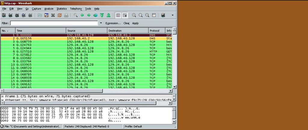 SOLVED: Using Wireshark on this Virtual Machine (image below), can anybody explain to me the ...