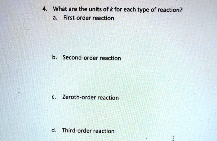 Zeroth Order Reaction