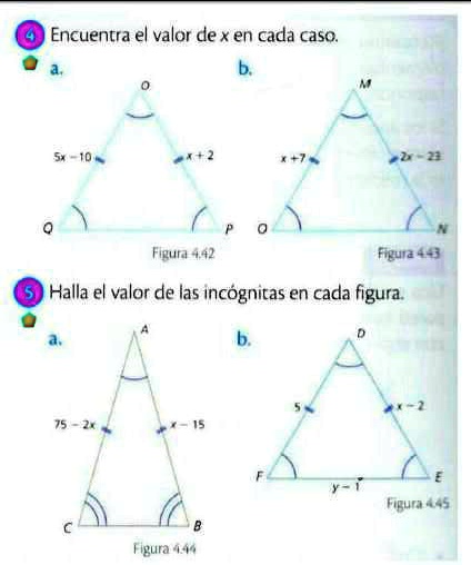 SOLVED: 1. Encuenrtra el valor de la x en cada caso. 2.Halla el valor ... SOLVED: 1. Encuenrtra el valor de la x en cada caso. 2.Halla el valor ...