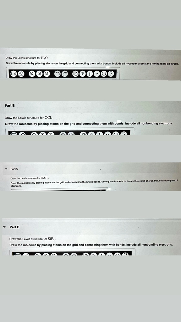 Draw The Lewis Structure For O Draw The Molecule By Placing Atoms On