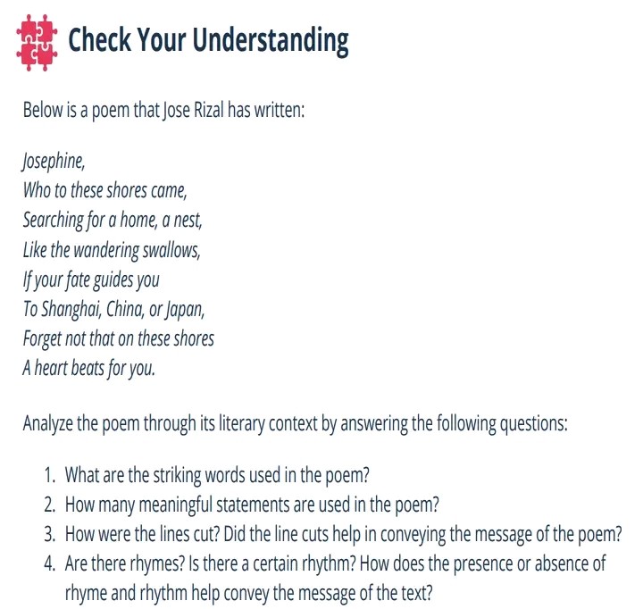 10 Poems Of Dr Jose Rizal In English - Infoupdate.org