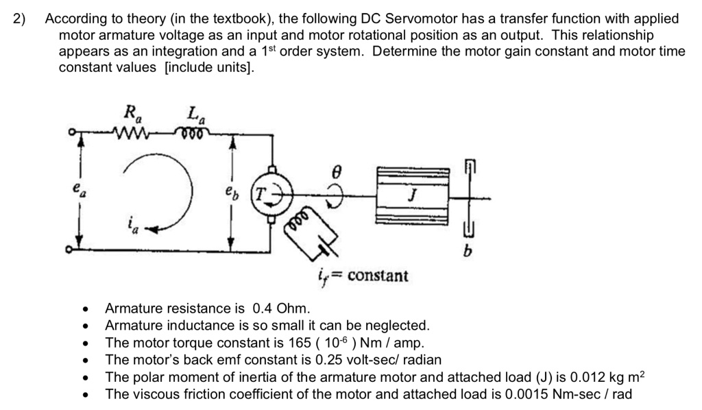 SOLVED: According to theory (in the textbook), the following DC ...