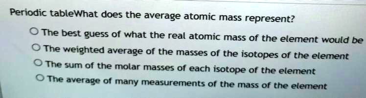 SOLVED: 'Can someone please help me please? Periodic tableWhat does the ...