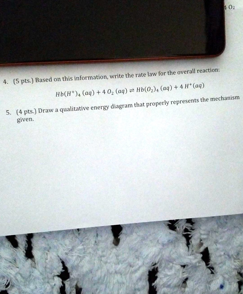 VIDEO solution: 4. (5 pts.) Based on this information, write the rate ... VIDEO solution: 4. (5 pts.) Based on this information, write the rate ...