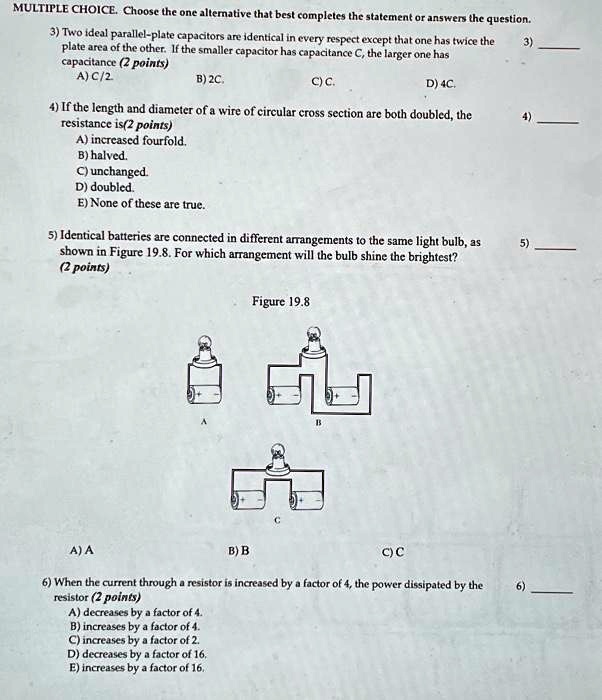 SOLVED: Texts: NEED HELP ON 3, 4, 5, 6 MULTIPLE CHOICE. Choose the one ...