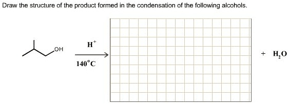 ' Draw the structure of the product formed in the condensation of the ...