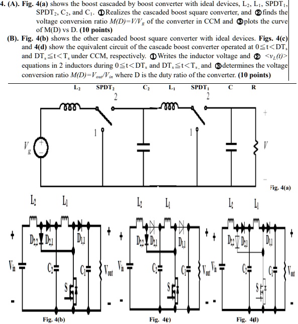 SOLVED: I need PSIM simulation results for the following two questions: 4. (A). Fig. 4(a) shows ...