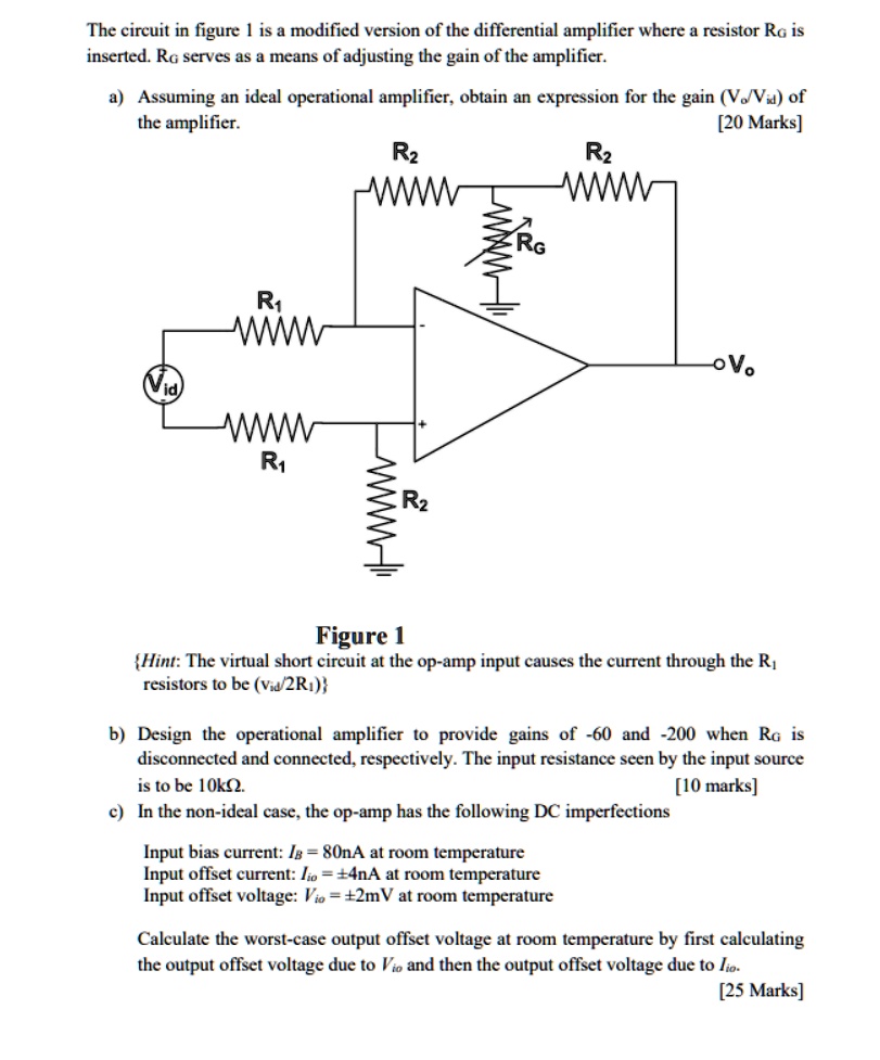 the circuit in figure 1 is a modified version of the differential ...