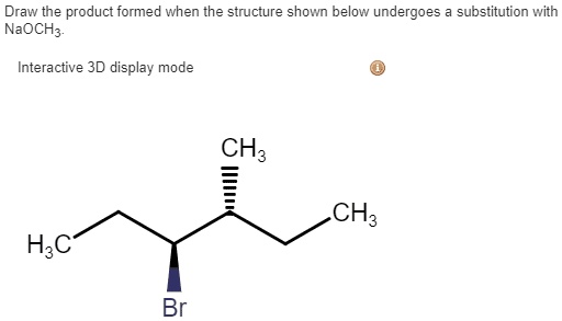 Solved Draw The Product Formed When The Structure Shown Below